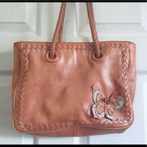 Via Spiga | Bags | Via Spiga Authentic Rose Gold Butterfly Bag | Poshmark